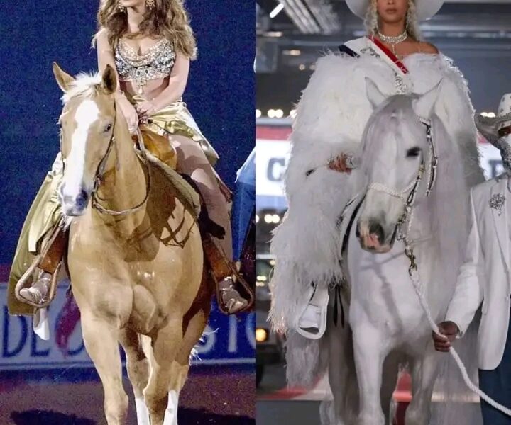 20 years apart! ️🐎 Beyoncé at the Houston Rodeo in 2004 and at the ...
